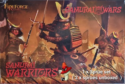 Samurai Warriors Fireforge Games 1/56 28mm 1 x Sprue set unboxed ...