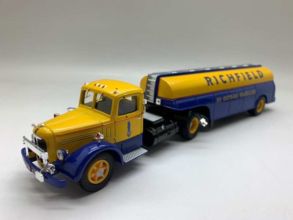 CORGI MACK LJ SEMI SKIRTED TANKER RICHFIELD 51001 1/50 | eBay