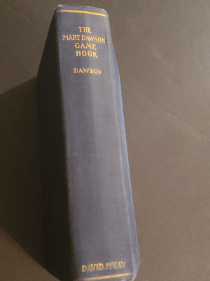 1916 THE MARY DAWSON GAME BOOK Games Party Ideas Children Adults ...