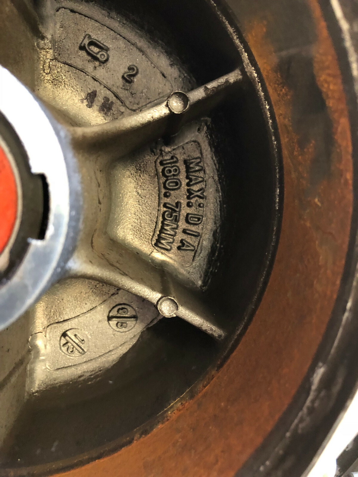 96-09 KAWASAKI VULCAN 500 EN500 rear back wheel rim spoke 97 98 99 00 ...