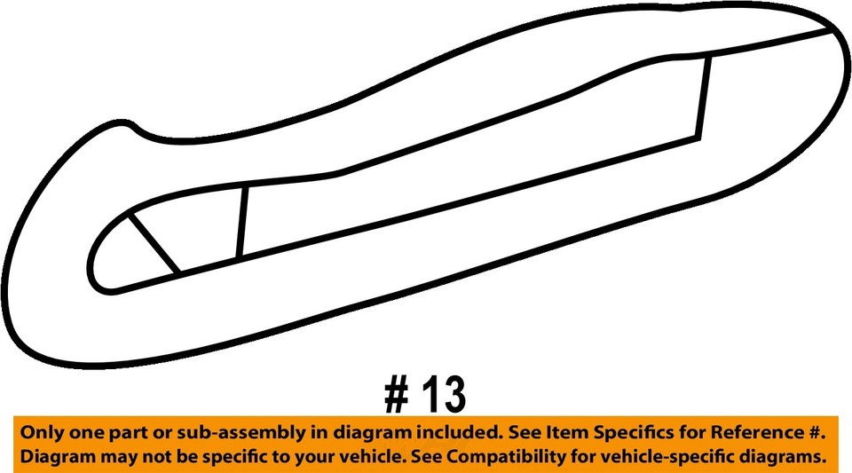 GM OEM 95-07 Astro Front Door Interior Trim-Reflector 15961884 | eBay