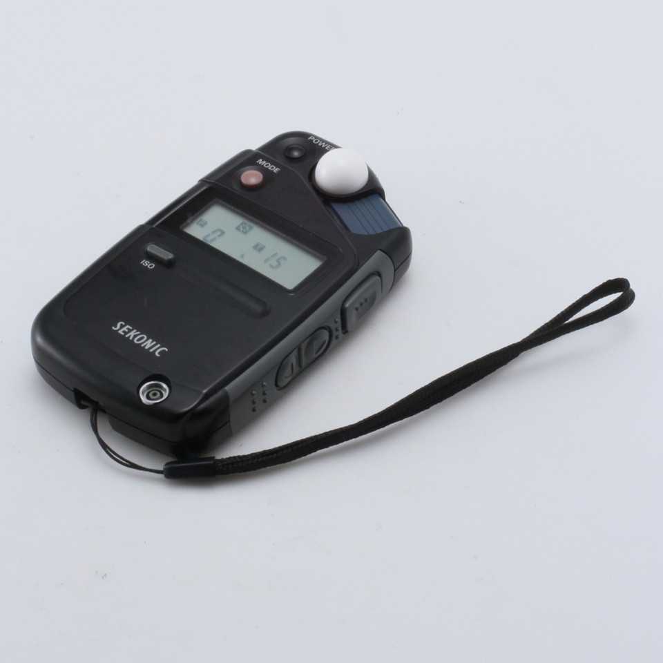 Sekonic Digital Light Exposure Meter L-308 Flash Mate in Case Tested OK ...