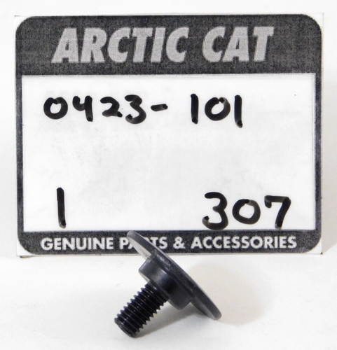 Genuine OEM Arctic Cat 0423-101 Body Screw 6mm Black New NOS - Made in ...