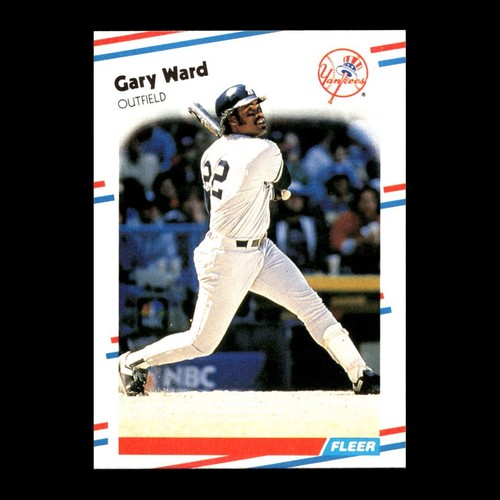 Gary Ward 1988 Fleer New York Yankees #224 R326S 23 | eBay