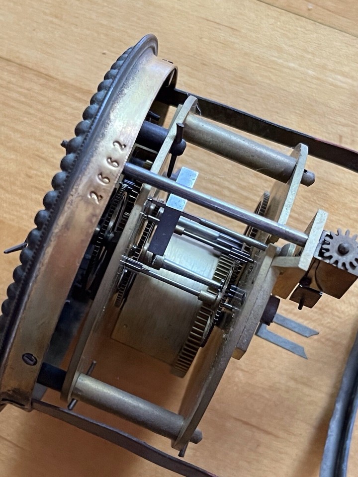 Vintage Round French Clock Movement For 88 mm Opening. | eBay