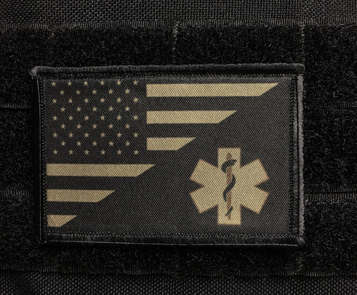 1x4 EMT Medic I FIX STUPID Morale Patch Tactical Military Army Hook ...