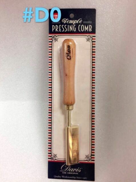Davis The Original Temple Pressing Comb Item#d0 for sale online | eBay