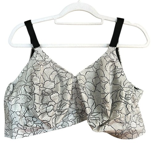 Catherine’s Non Padded No Underwire T Shirt Bra white black dotted ...