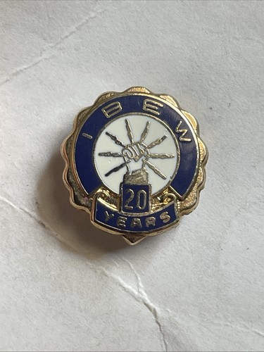VTG IBEW 20 Years Service International Brotherhood Electrical Worker ...
