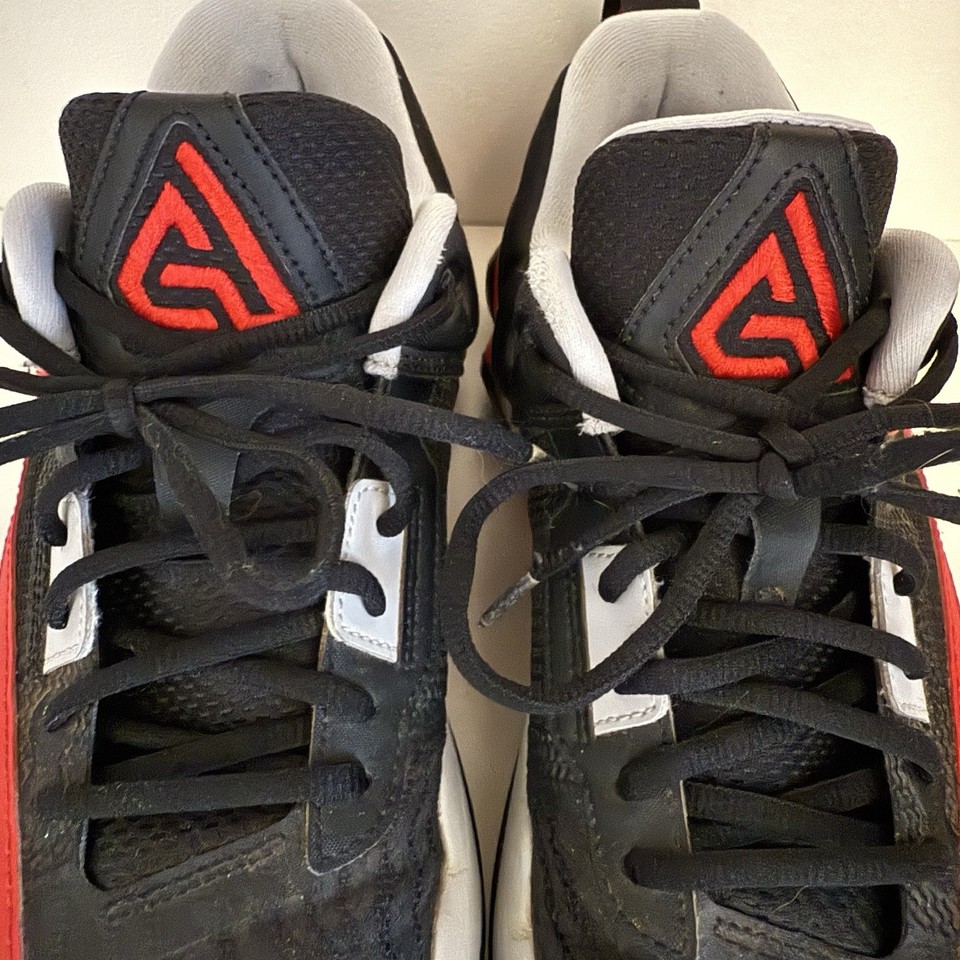 Nike Giannis Immortality 3 Black Red Basketball Men’s Shoes Size 10 ...