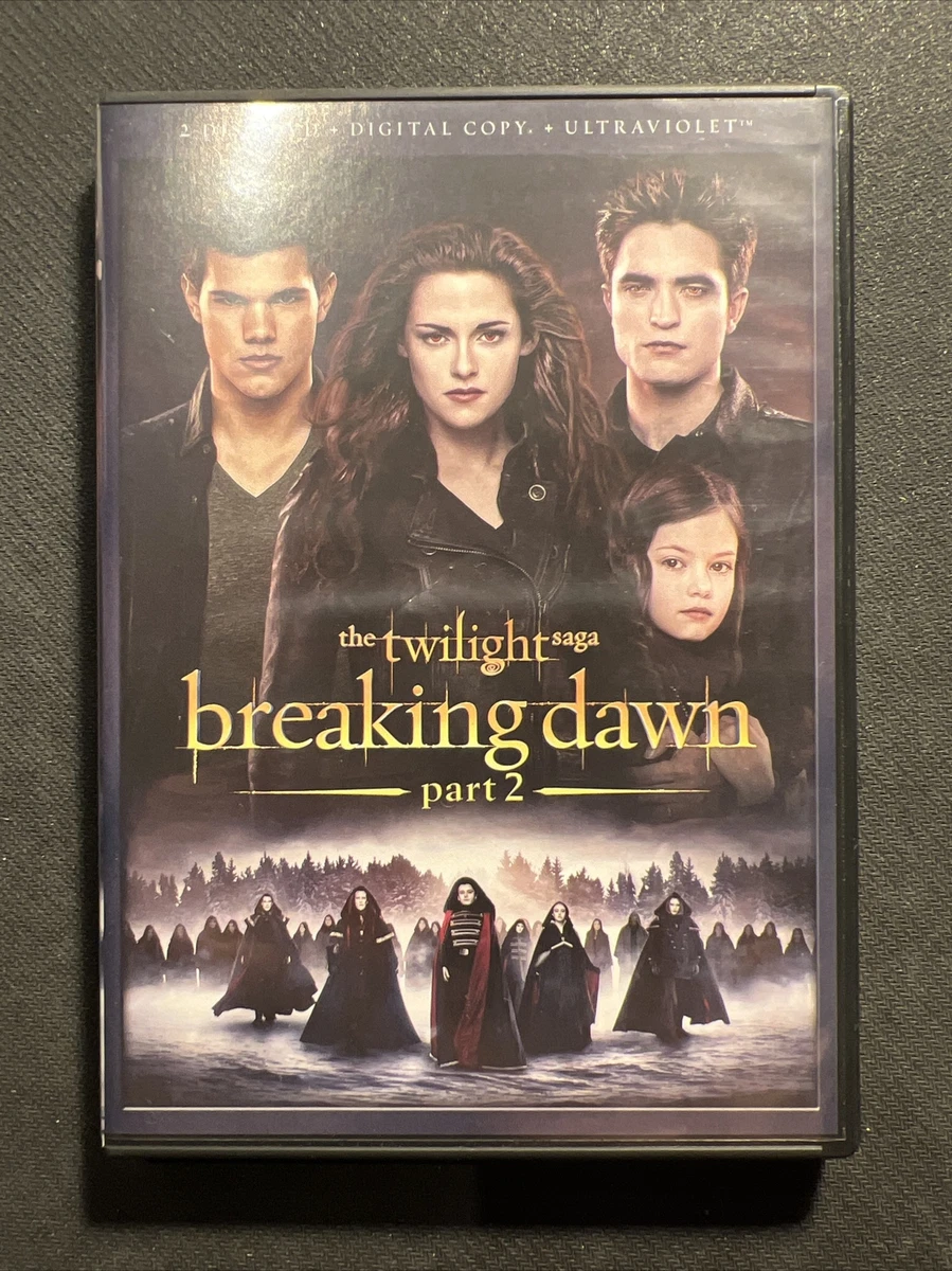 Twilight Breaking Dawn Part 2 Dvd Cover