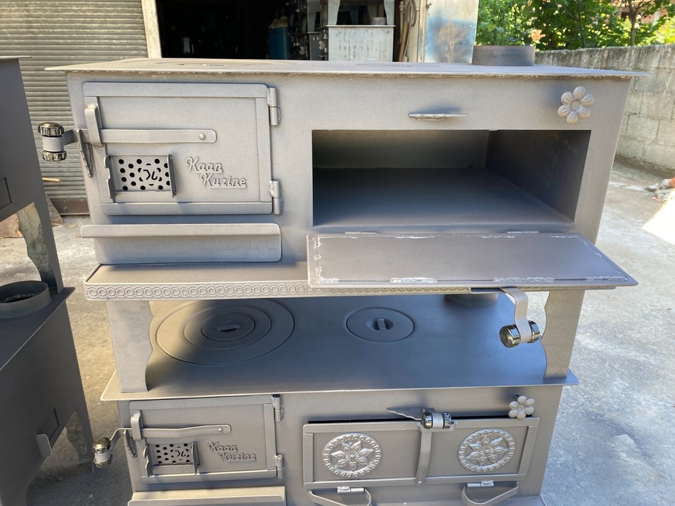 Large Cooking Stove Oven stove wood coal stove Handmade cook stove wood ...