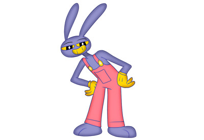 Jax Amazing Digital Circus Weatherproof Anime Sticker 6" Car Decal S2 ...