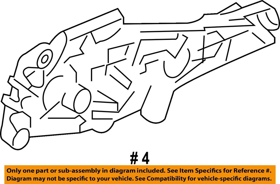 GM OEM 10-22 Corvette Rear Door Lock Hardware-Handle Base 42527448 | eBay