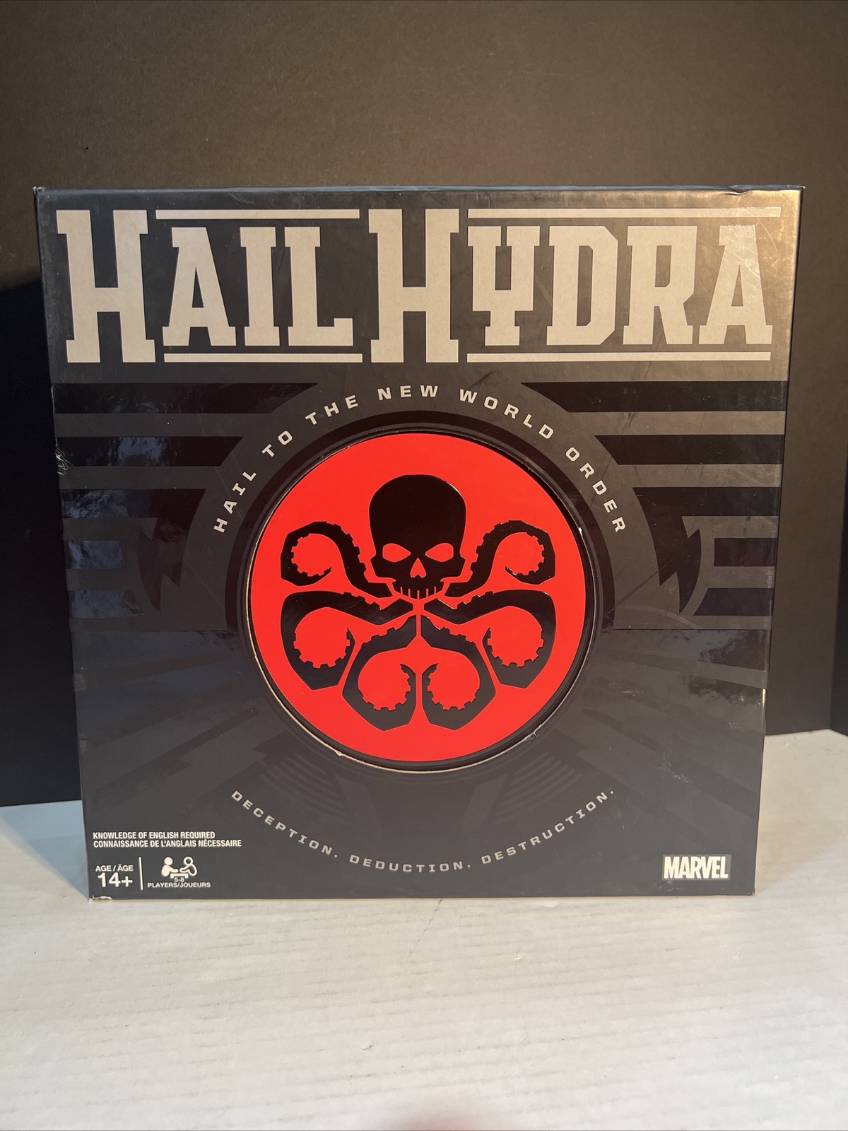 Hail Hydra, Marvel Hero Board Cards Game Agents of Shield 14+ Complete ...