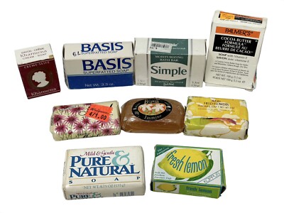 (9) New Vintage Discontinued Soap Bars ~ Basis, Simple, Palmer’s ...