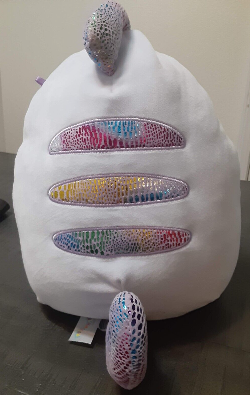 Squishmallow 11" Colleen Chameleon Foil Rainbow Periwinkle Lizard Plush ...