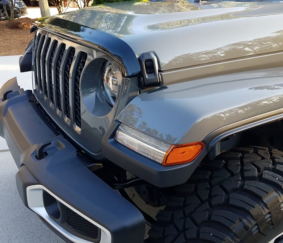 BugFlector Hood Protector Bug Shield Deflector for 19-25 Wrangler JL ...