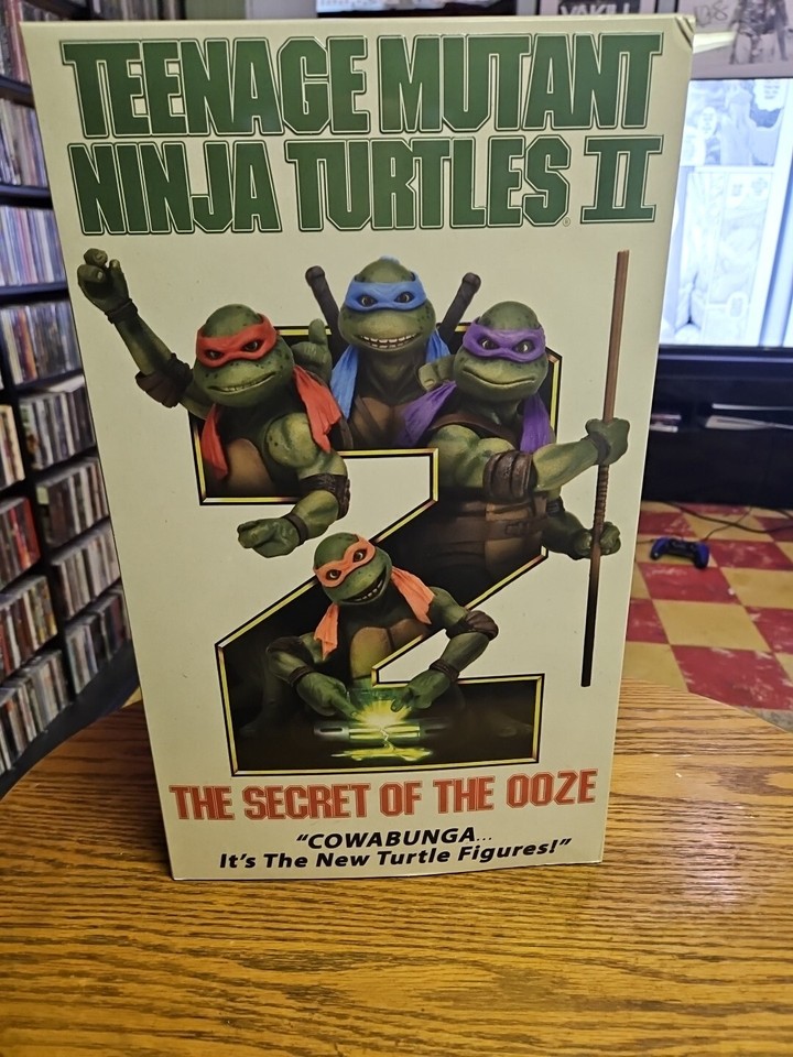 NECA - TMNT Teenage Mutant Ninja Turtles II Secret of the Ooze - 4-PACK ...