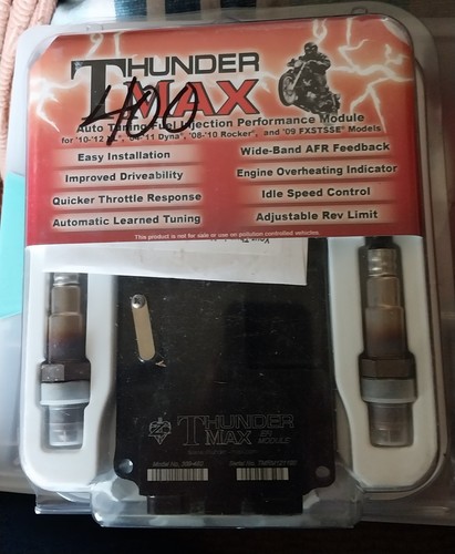 THUNDERMAX 309-485 Auto tuning Fuel Injection Performance Module Harley ...