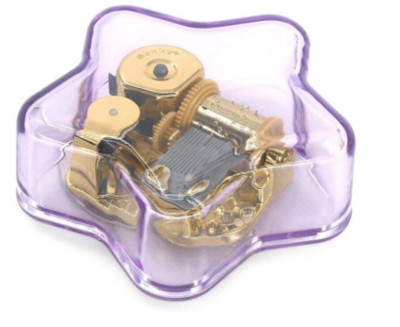 LAVENDER PURPLE STAR MUSIC BOX : RAINBOW CONNECTION | eBay