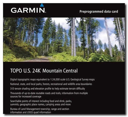 Garmin US TOPO 24K Colorado and Utah Micro SD Map | eBay