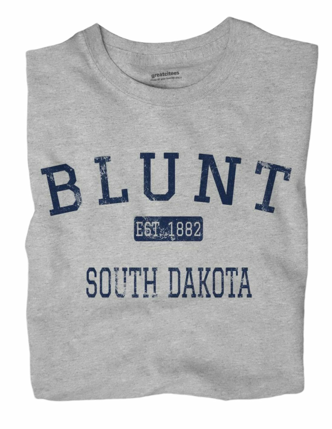 Blunt South Dakota SD T-Shirt EST | eBay