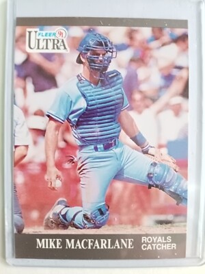 MIKE MACFARLANE ROYALS 1991 FLEER ULTRA BASEBALL CARD #151 | eBay