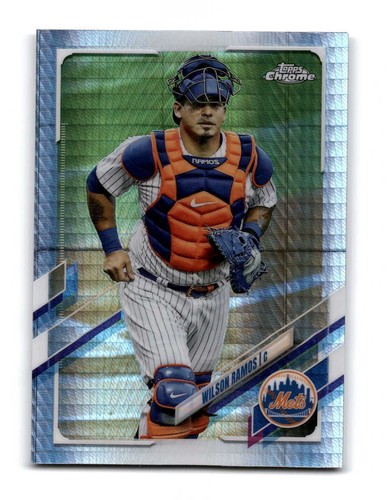 2021 Topps Chrome Prism Refractor Wilson Ramos 197 | eBay