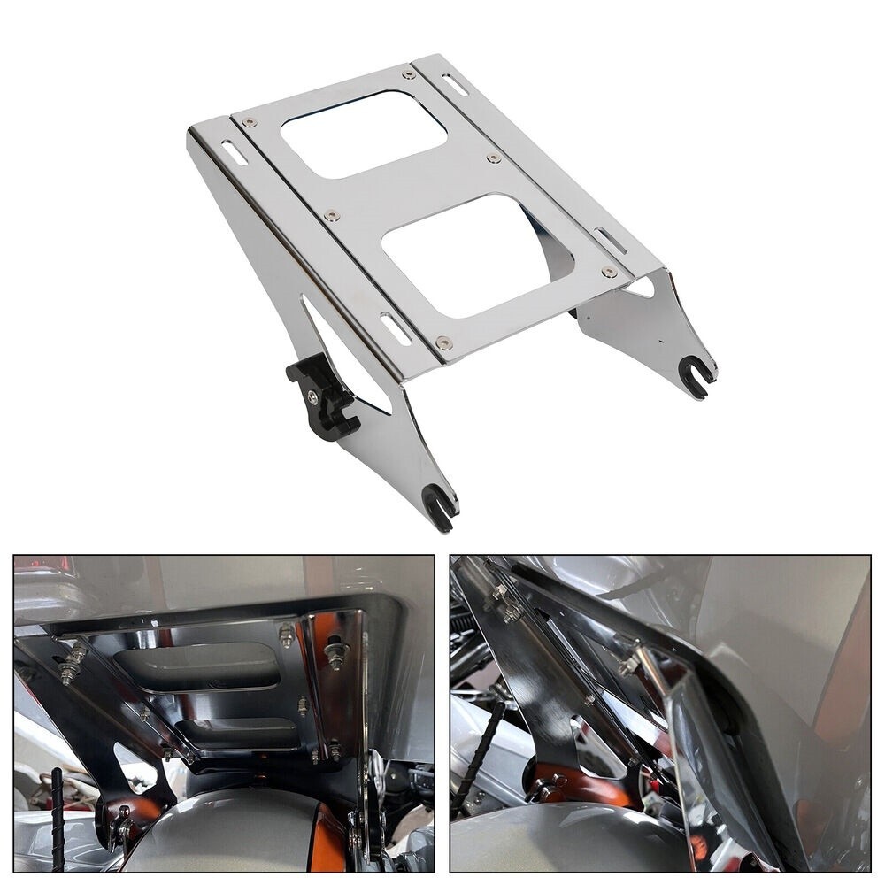 Detachables Two-Up Tour-Pak Mounting Rack For Harley Touring 14-23 ...