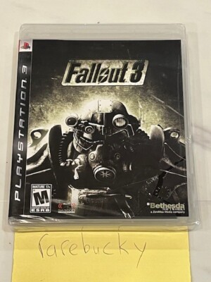 Fallout 3 (PS3 Playstation 3) NEW SEALED BLACK LABEL Y-FOLD, RARE! | eBay