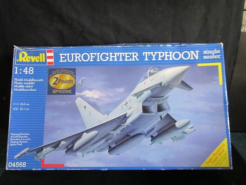 REVELL 04568 EUROFIGHTETR TYPHOON SINGLE SEATER. 1;48 SPARES/REPAIRS ...