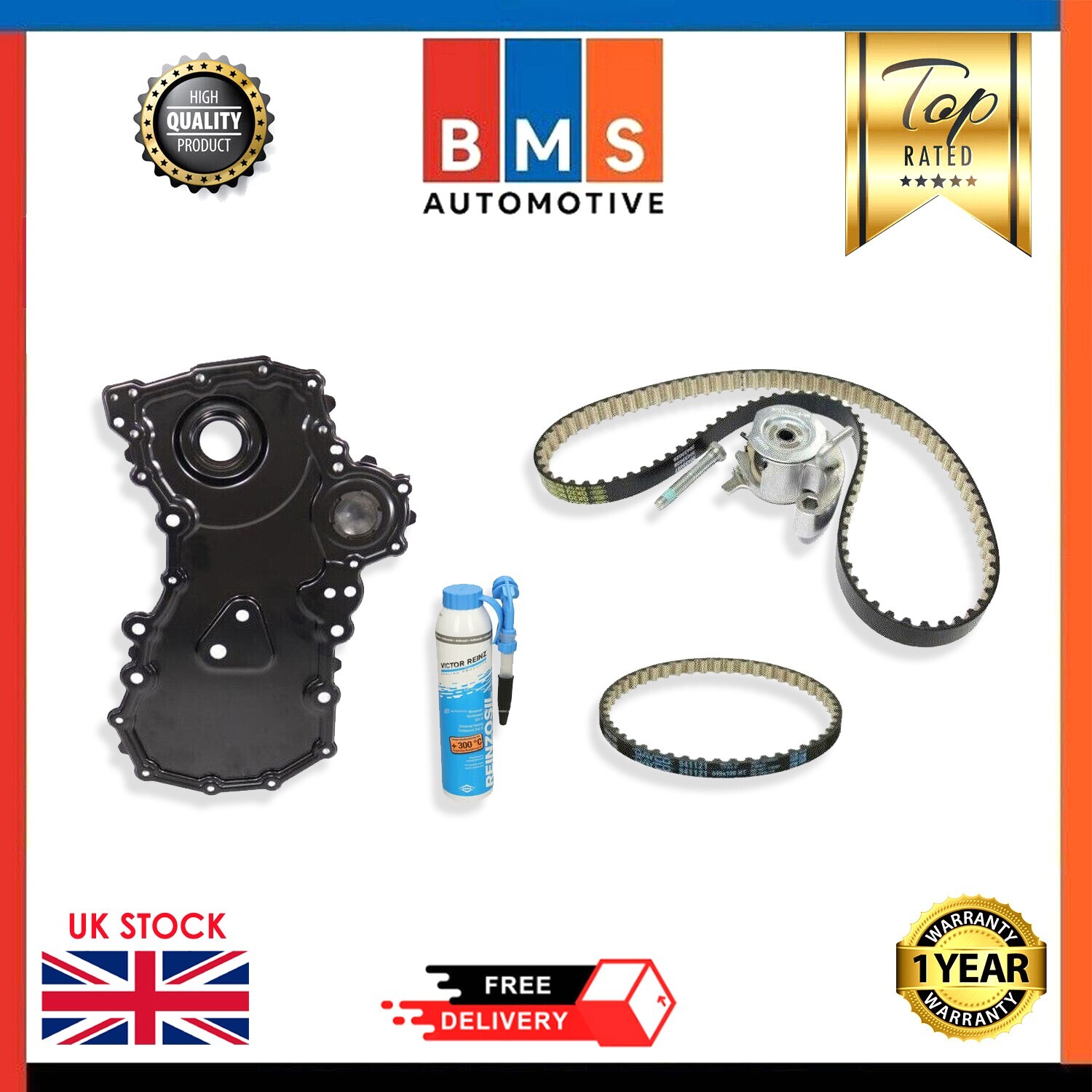 FORD TRANSIT YLF6 2.0 DIESEL ECOBLUE TIMING BELT KIT WITH REBUILDKIT ...