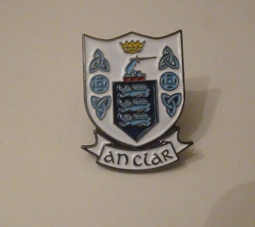 Clare Logo Clare GAA Pin Badge | EBay