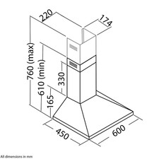 Cooker Extractor 60cm for sale | eBay