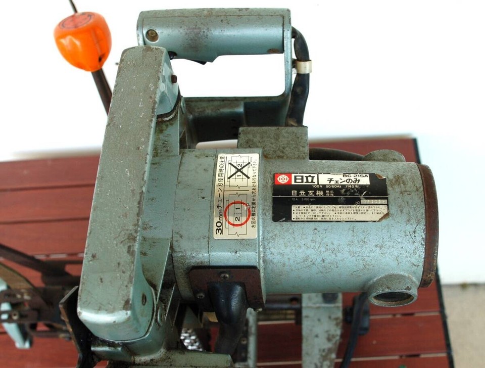 Hitachi Chain Mortiser BC21SA AC100V 1140W 50/60HZ Used | eBay