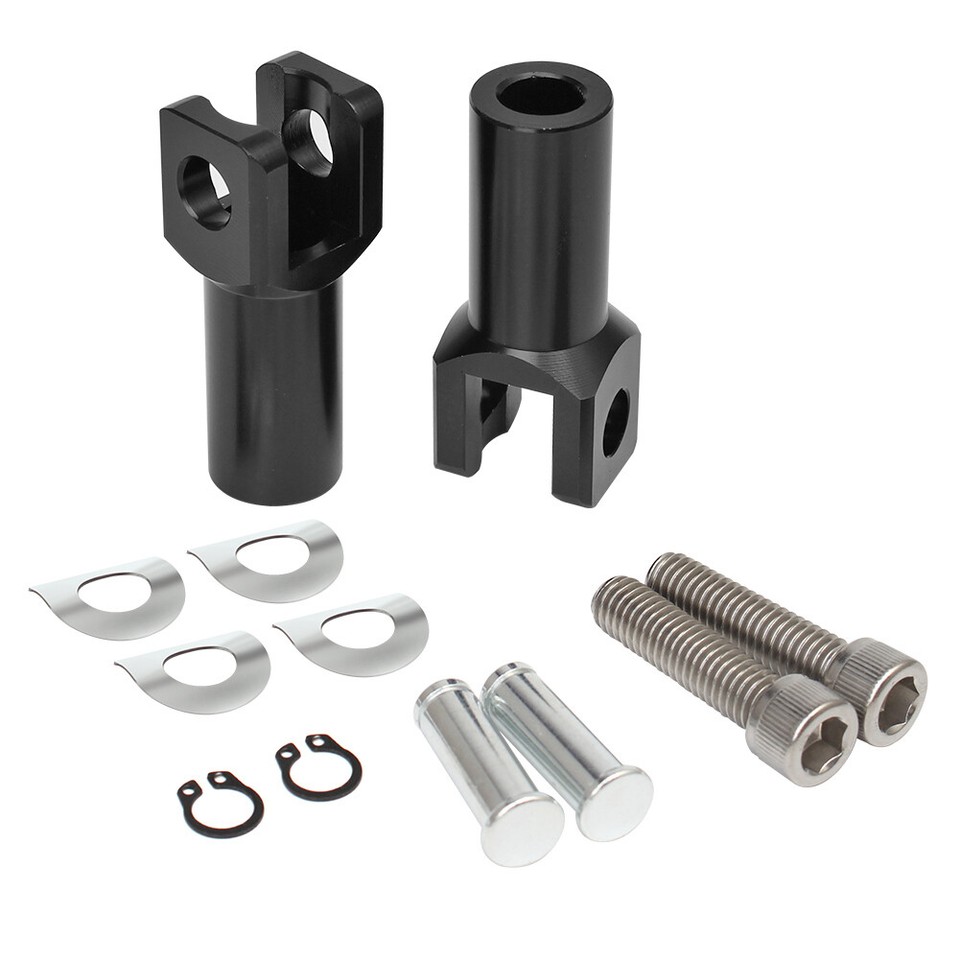 2000-2006 Harley Softail Passenger Foot Peg Supports Mounts Clevis Kit ...