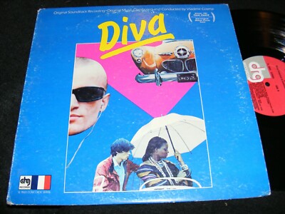 DIVA Original Soundtrack LP New Wave 1982 Classic DRG Label Issue ...