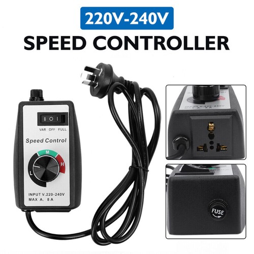 220V-240V Variable Speed Controller 8A Electric Motor Rheostat For ...