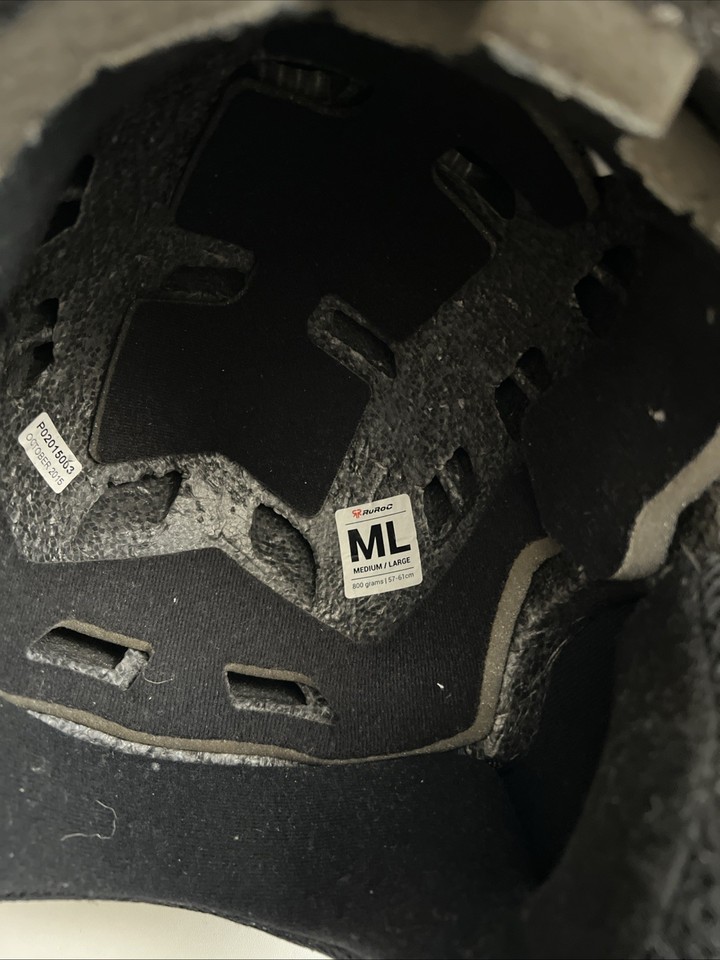 Ruroc Atlas 4.0 Street Crash Helmet Matt Black | eBay UK