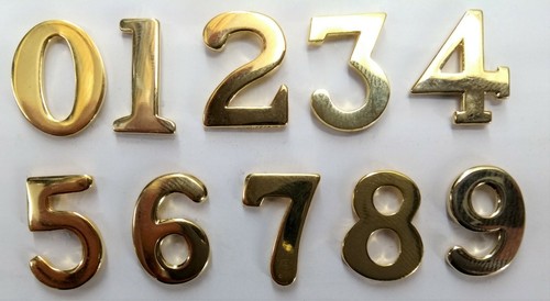 Genuine British Made Military Issue Snap pin Shoulder Numerals Numbers ...