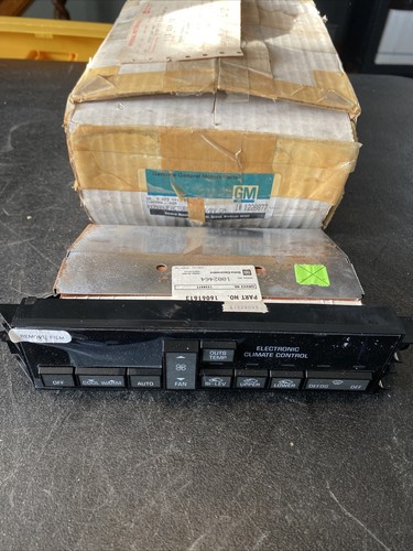 NOS OEM 1989-1991 Oldsmobile 88 & 98 A/C HEATER CLIMATE CONTROL MODULE ...