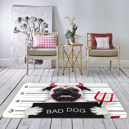 3D Demon Shar Pei B018 Animal Non Slip Rug Mat Elegant Photo Carpet Zoe ...