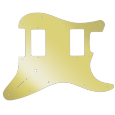 Pickguard For Fender Jim Root Stratocaster gold mirror | eBay