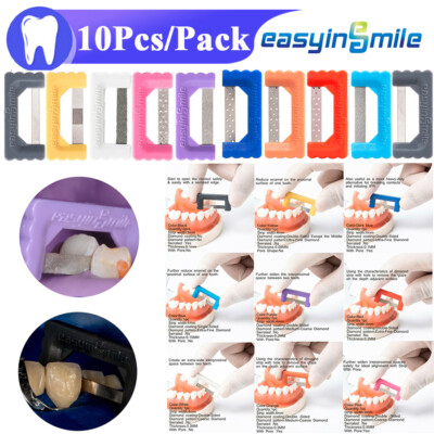 Orthodontic IPR Kits Reduction Strip Dental Interproximal Enamel Strips ...