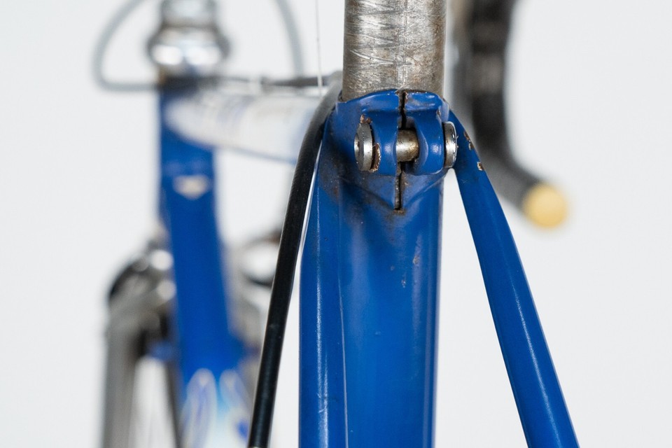DAZZAN STEEL LUGS LUGGED ROAD BIKE BICYCLE VINTAGE OLD ITALIAN OFMEGA ...