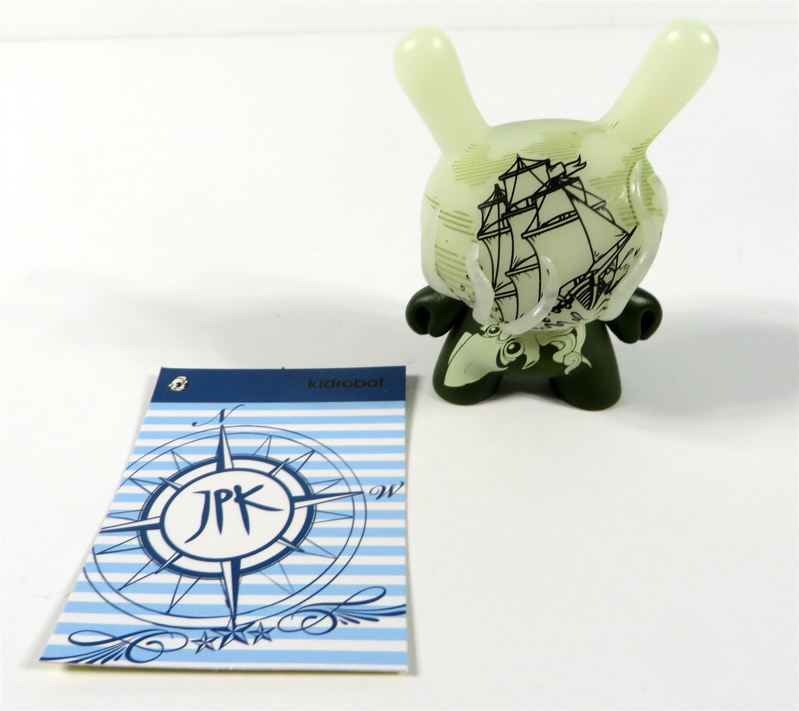 Kidrobot Designer Con Dunny Mini Series Kraken GITD Glow Figure NEW | eBay