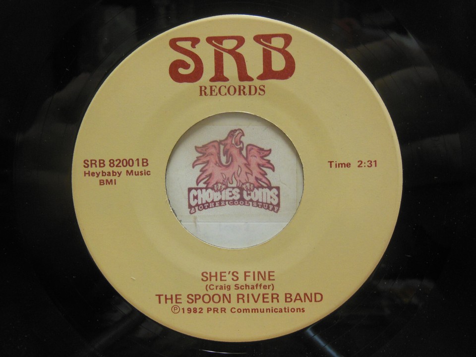 Rare! Spoon River Band: She's Fine / Loneliness Walked Into My, 45 RPM ...