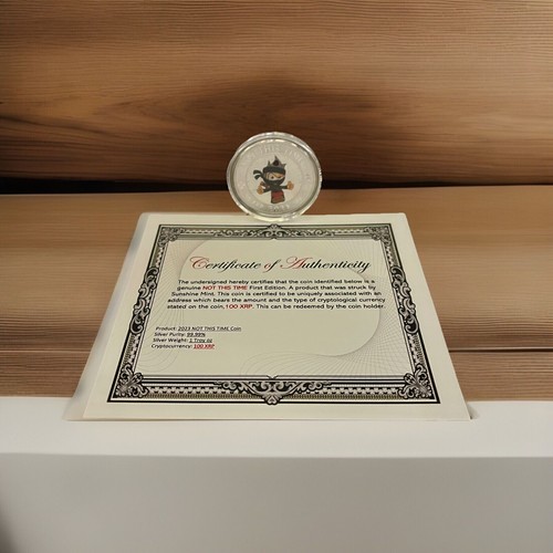 XRP Army Coin 1 Oz Silver .9999 loaded with 100 XRP (Limited to only ...