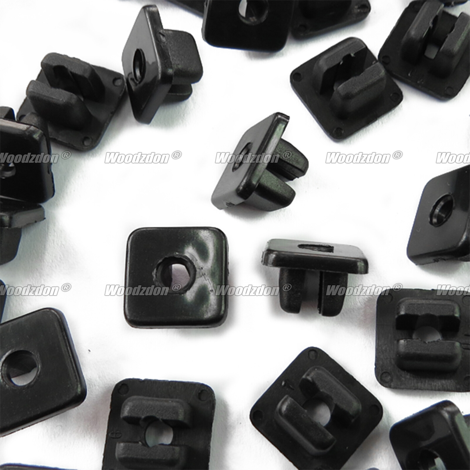 25 Pcs Adjuster Grommet #10 Screw Size Bumper Nut A14258 For Toyota ...